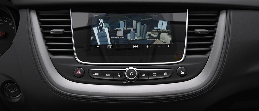 Navi 5.0 IntelliLink 8"-Touchscreen - Opel Navigation Systems