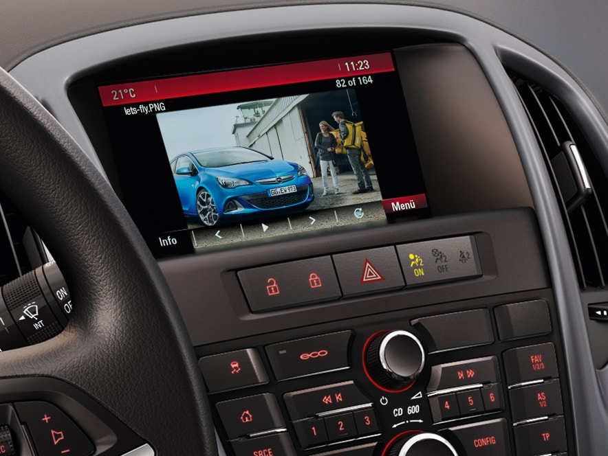 Opel GTC | Informačno-zábavné systémy | Opel Slovensko