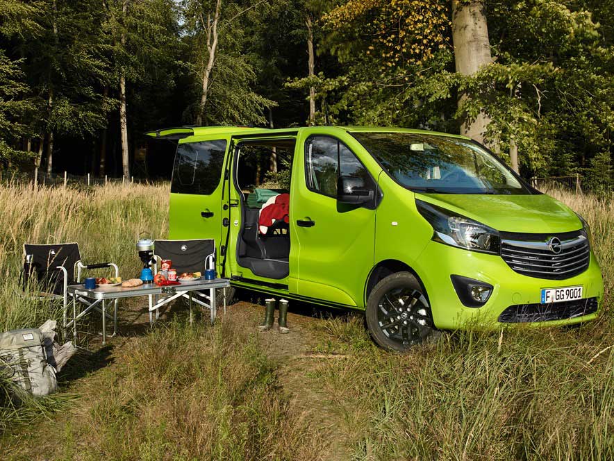 Opel Camper Vans | Begin your adventure | Opel
