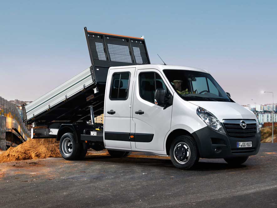 Opel Flatbed Trucks | Move goods efficiently | Opel